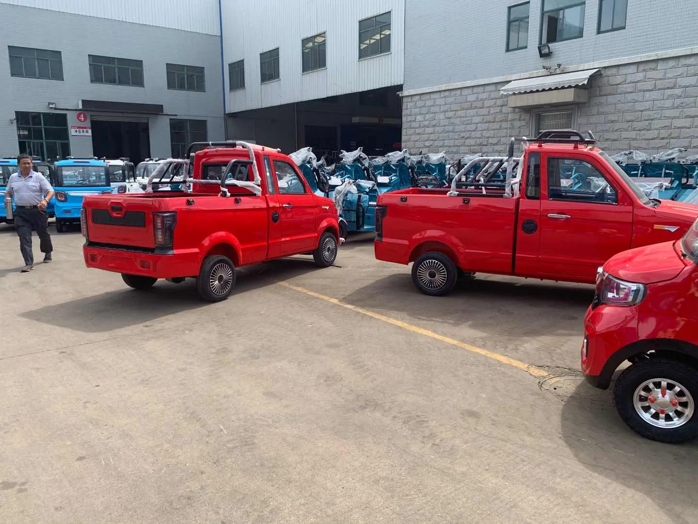 Changli CLZKC009 Electric Pickup Truck - Efficient Cargo Transport