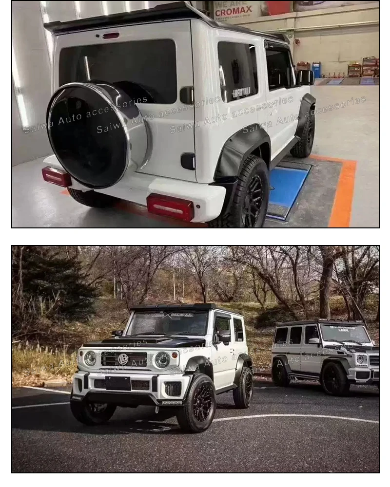 Lb Style Wide Body Kit For Suzuki Jimny Jb64 Jb74 G Mini Type 1 Front Bumper Auto Parts Grille ...