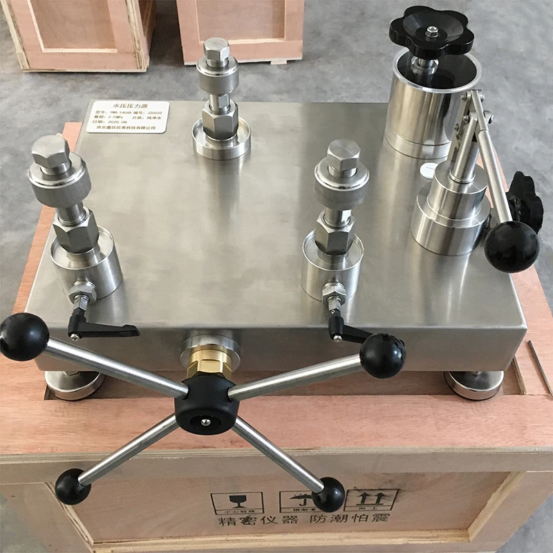 1600bar High-Pressure Desktop Hydraulic Calibration Pump