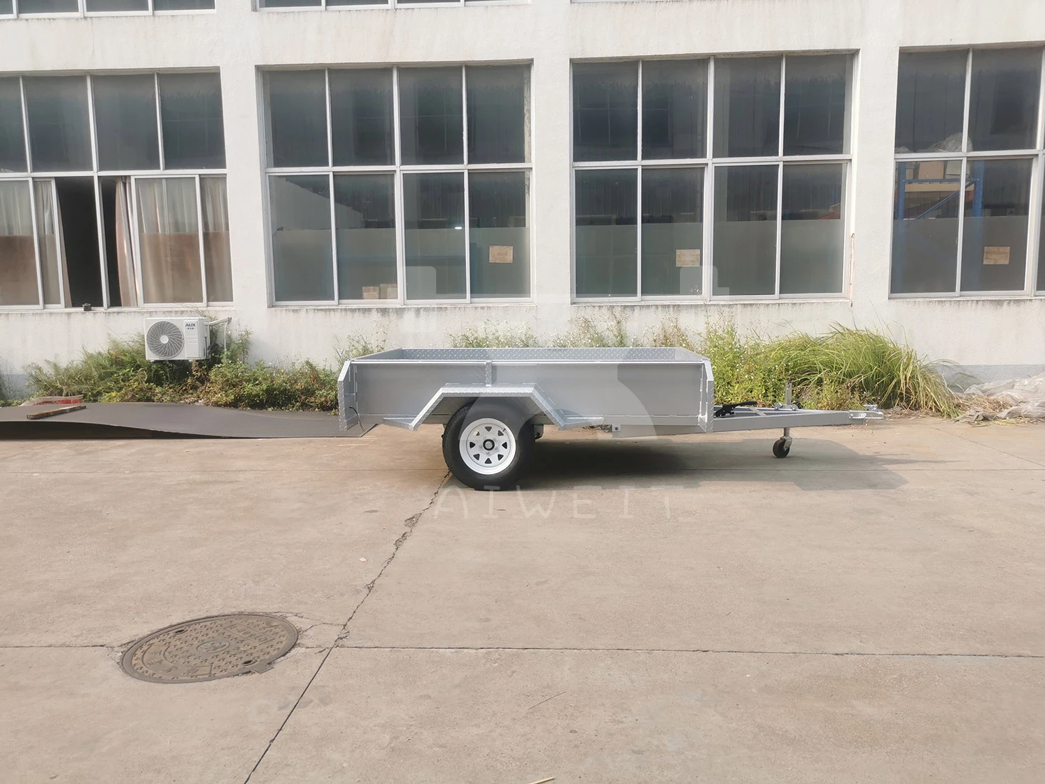 Alibaba.com: Galvanised metal ATV trailer, low MOQ, off-road farm ...