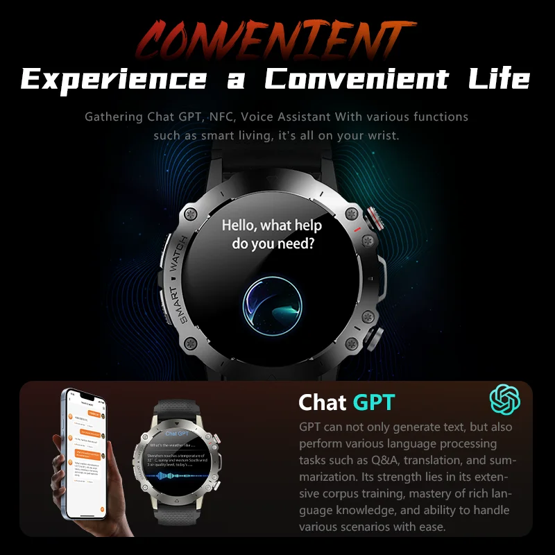 Reloj Inteligente 2024 Amoled Hw6 Sport 1.52" Dial Call Chatgpt Ai ...