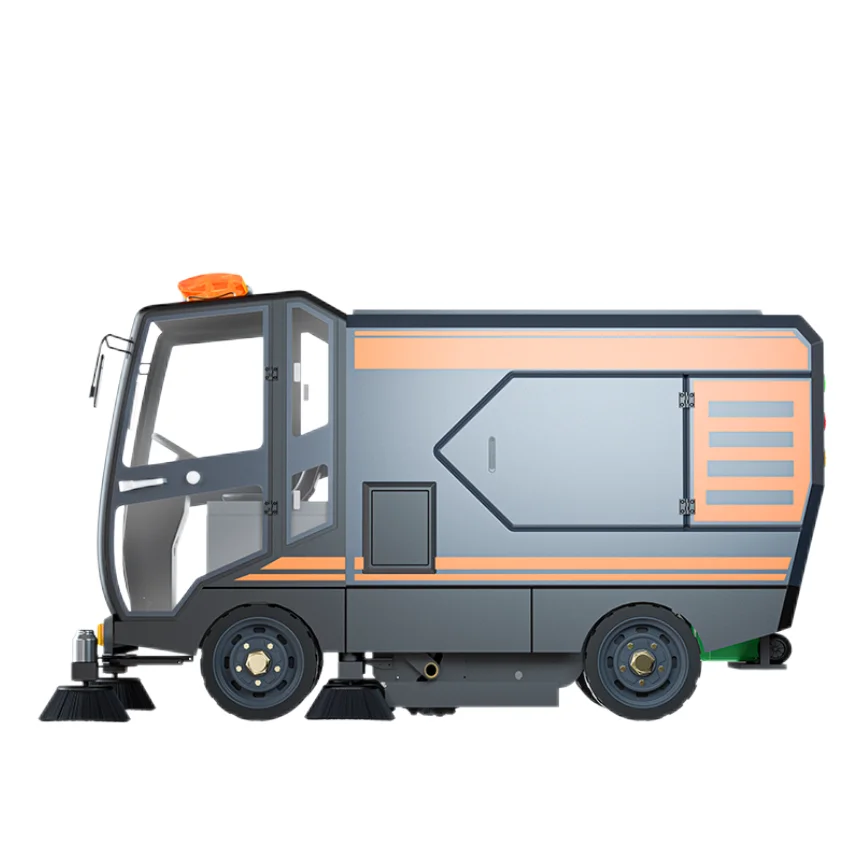 Chancee U220C Industrial Ride on Floor Sweepers Road Sweeper Car ...