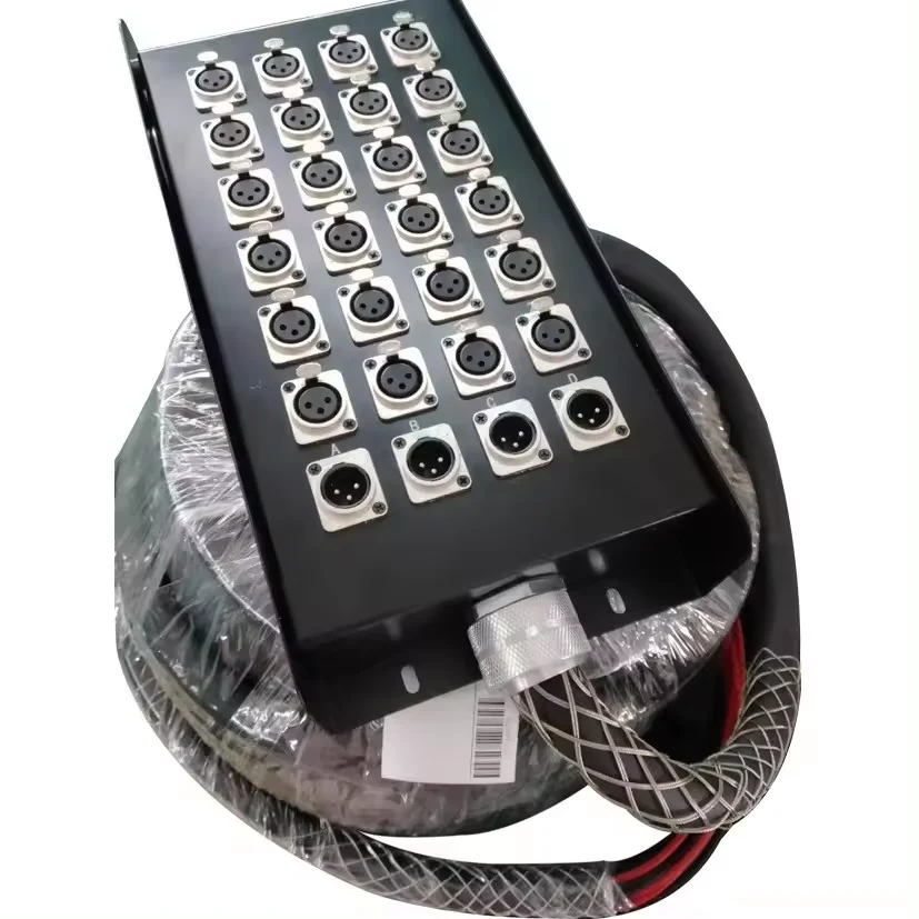 32 Channels Roll Stage Box Cable Dmx Audio De Y Power Snake XLR Cable ...