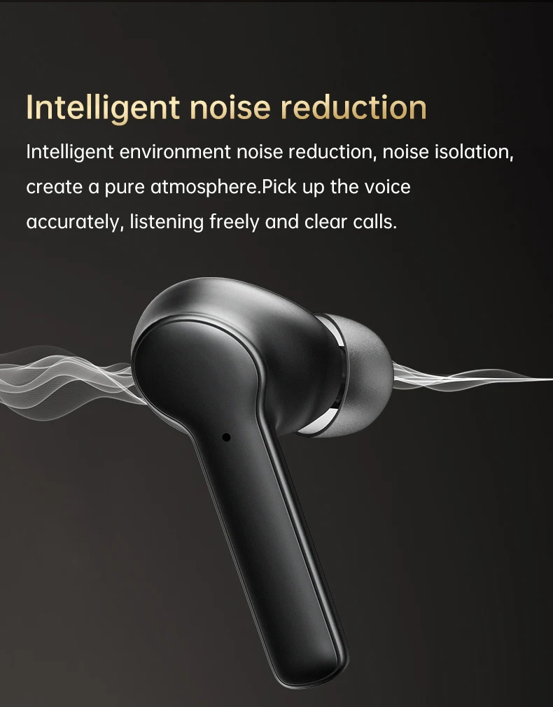 T68 Pro Audifonos Touch Screen ANC Wireless Earphones
