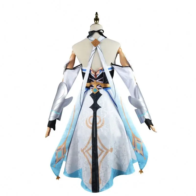 Genshin Impact Lumine Cosplay Costume Game Clothes Genshin Lumine Dress ...