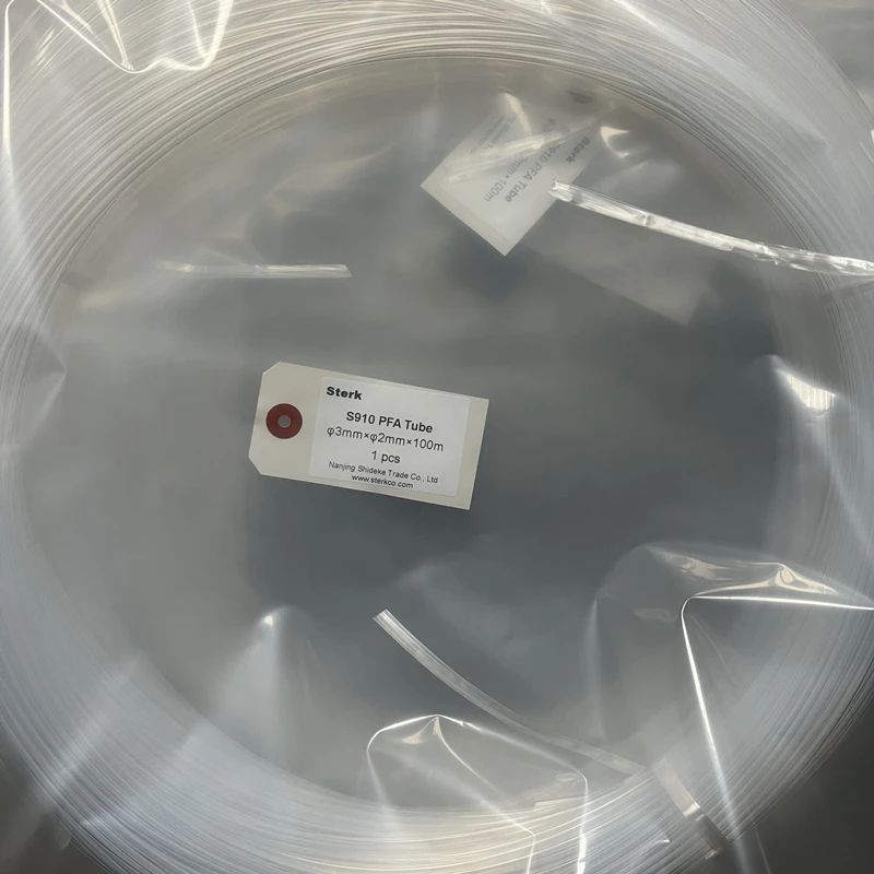 Pfa管氟塑料pfa软管，塑料pfa管1/2*3/8*100m (od12.7mm * Id9.53mm * 100m) - Buy Pfa管 ...