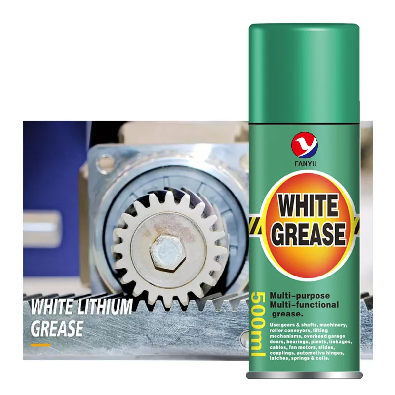 Industrial Aerosol Spray Multi-purpose White Lithium Grease Lubricant ...