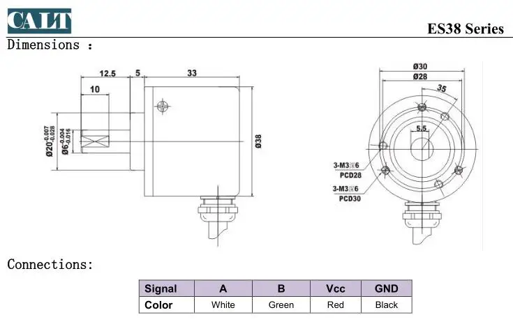 CALT 6mm Shaft Rotary Encoders - Precision & Versatility