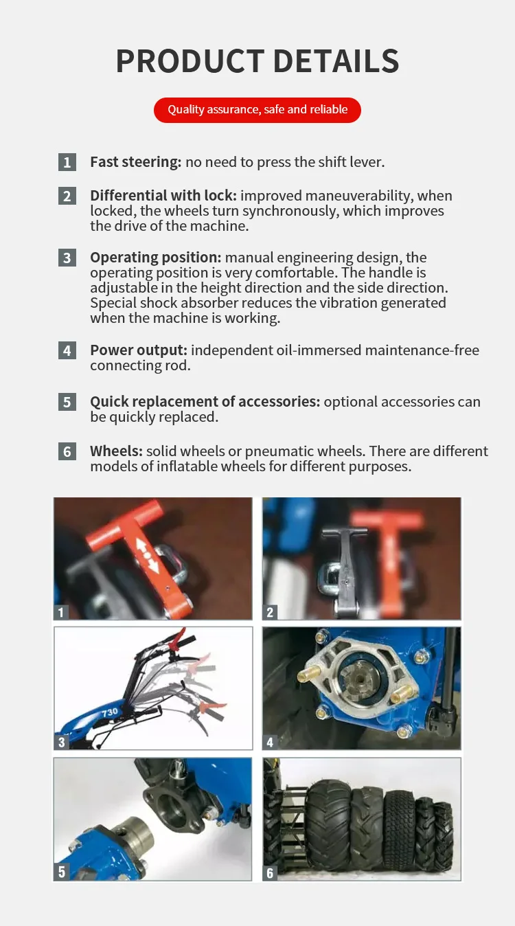 BCS Mini Power Tiller - High Productivity & Reliable Performance
