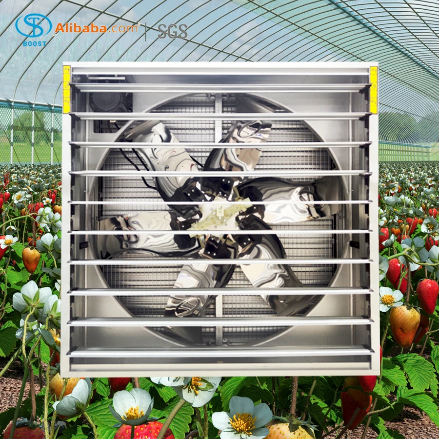 275g Galvanized Sheet Chicken House Cooling Fan Push Pull Type Poultry ...