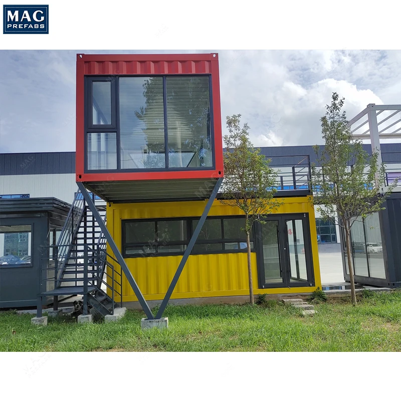 Quick Build 20ft 40ft Prefab Detachable Container House Customized ...