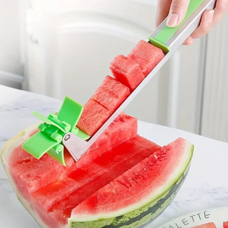 Watermelon Cutter Stainless Steel Windmill Design Cut Watermelon ...