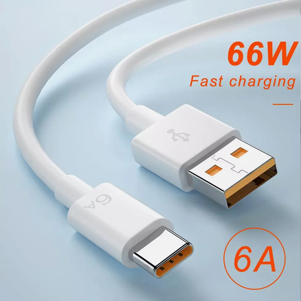 6A Fast Charging Data Cable for Huawei - 66W Quick Charge