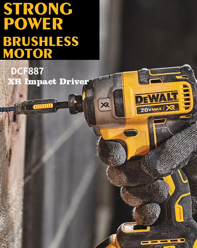 De Walt 20v Max Xrdcf887 High Torque 205n.m Brushless 3-speed 1/4-inch ...
