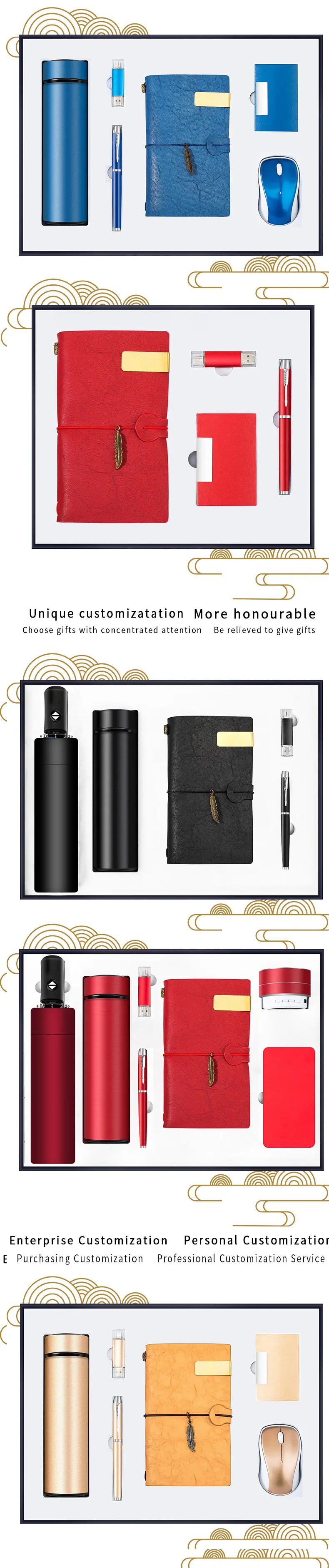 Luxury Custom Logo Promotional Corporate Business Gifts Set for ...