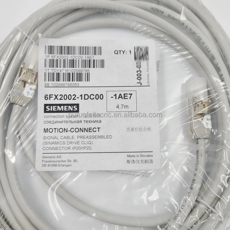 6fx2002-1dc00 Siemens Network Encoder Servo Signal Cable 100% Original ...