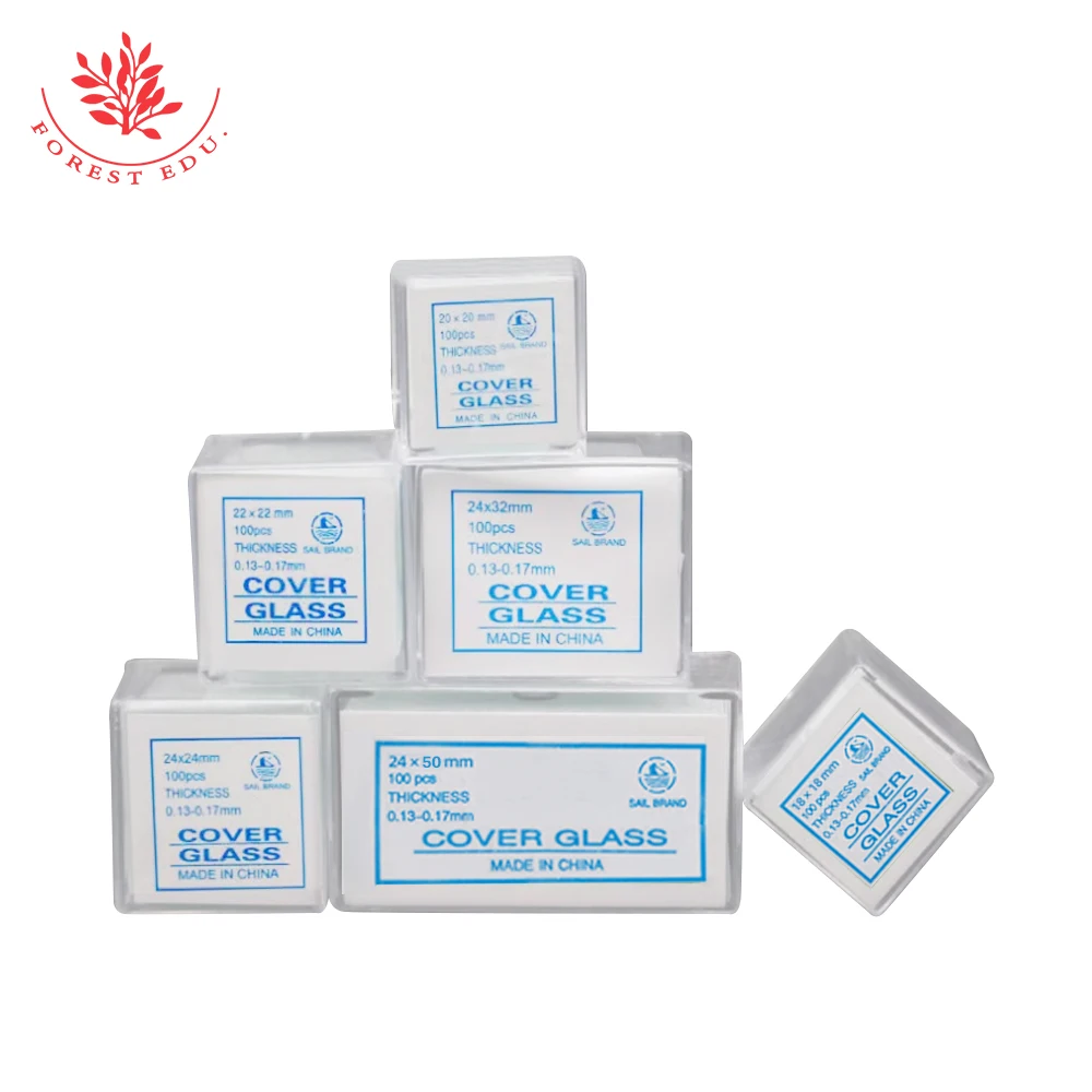 Laboratory Microbiology - Disposable Microscope Cover Glass