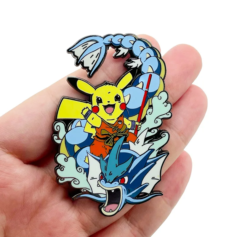 Fashion Cheap Custom OEM Cartoon Anime Character Metal Pin Badge Soft ...