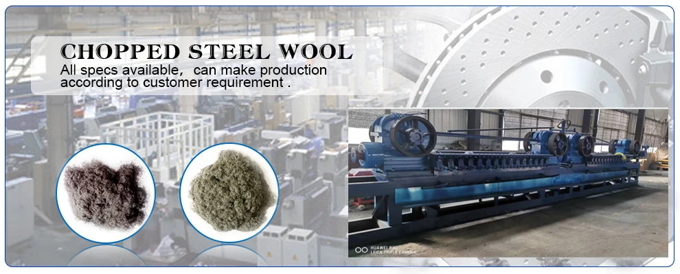 Friction Materials Steel Wool Production Line Machine Chopped Steel ...