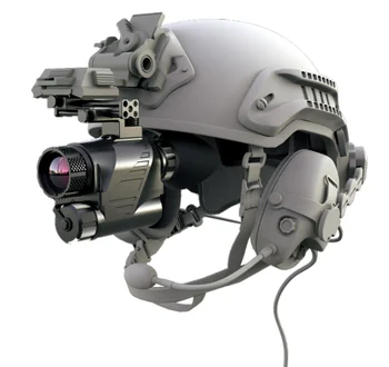 Infrared Thermal Imaging Nvg Helmet Mounted Night Vision Monocular ...