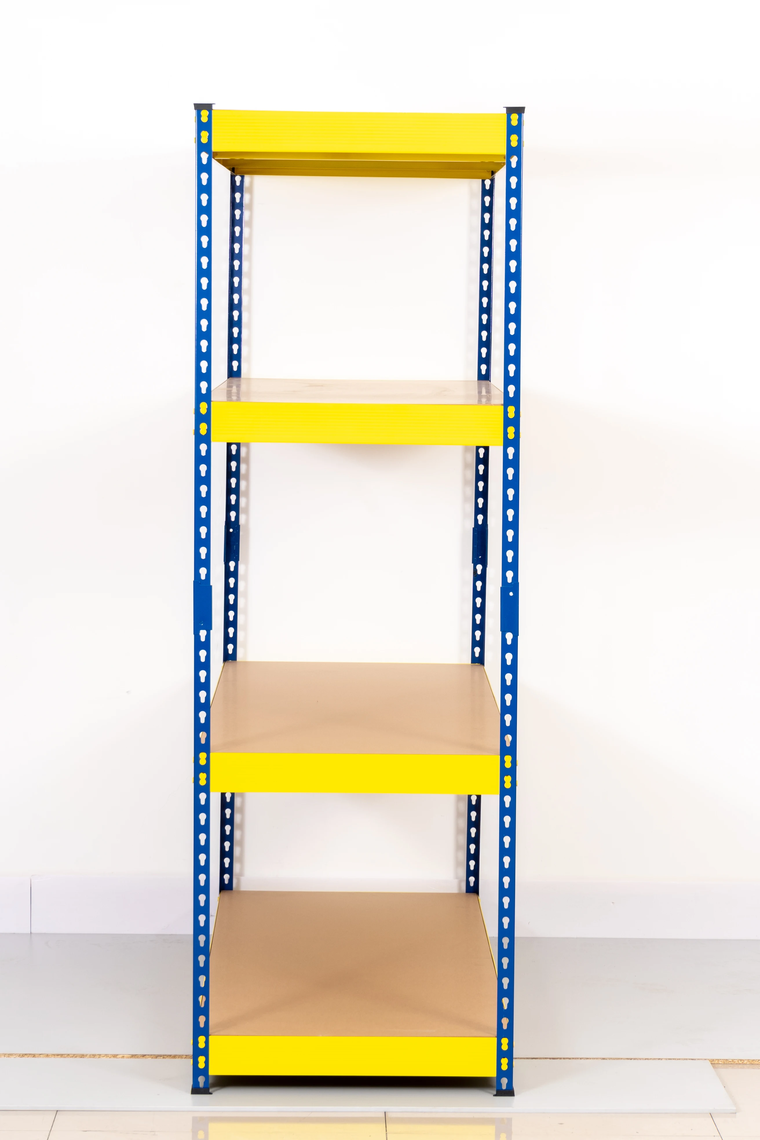 Rivet Boltless Shelving Unit Heavy Duty 175 Kg Storage Racks Warehouse ...