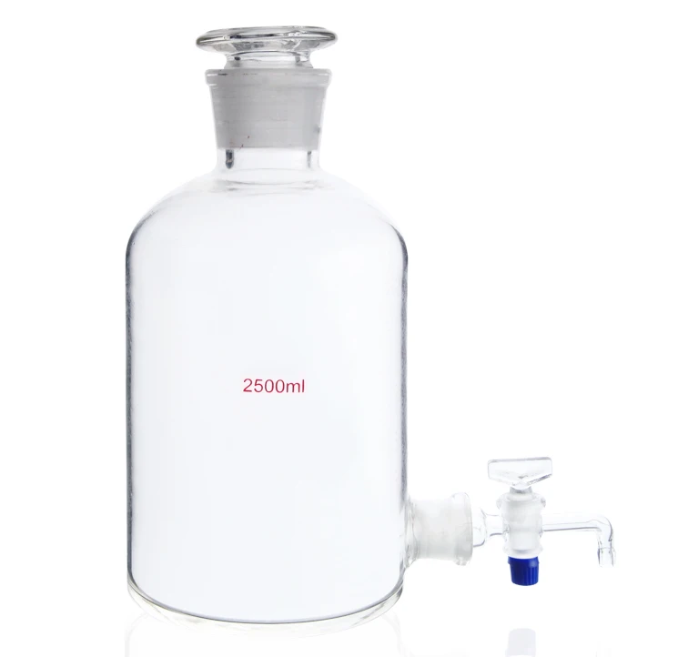 Tiandi Lab 2500ml Glass Aspirator Bottle With Bottom Side Arm - Buy Laboratory Glassware 5l ...