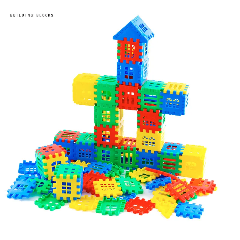 New Large-sized Simulation Design House Building Block Assembly Toy ...