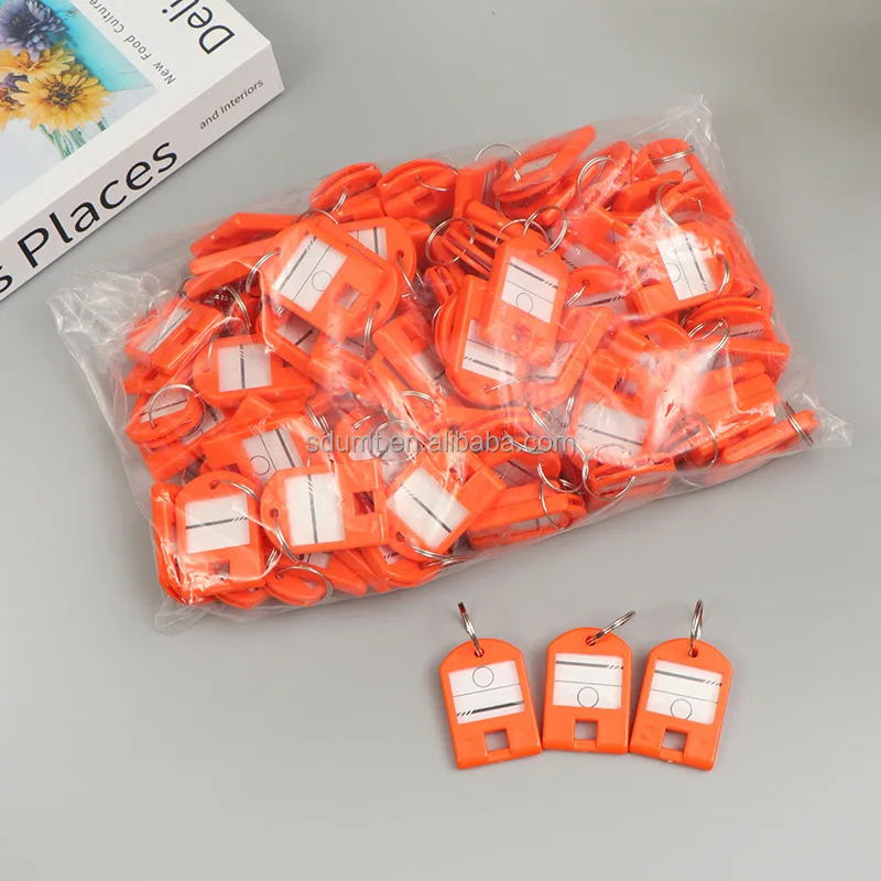 Hot Sale Custom Abs Plastic Hotel Key Ring Chain Name Tags Use Widely ...