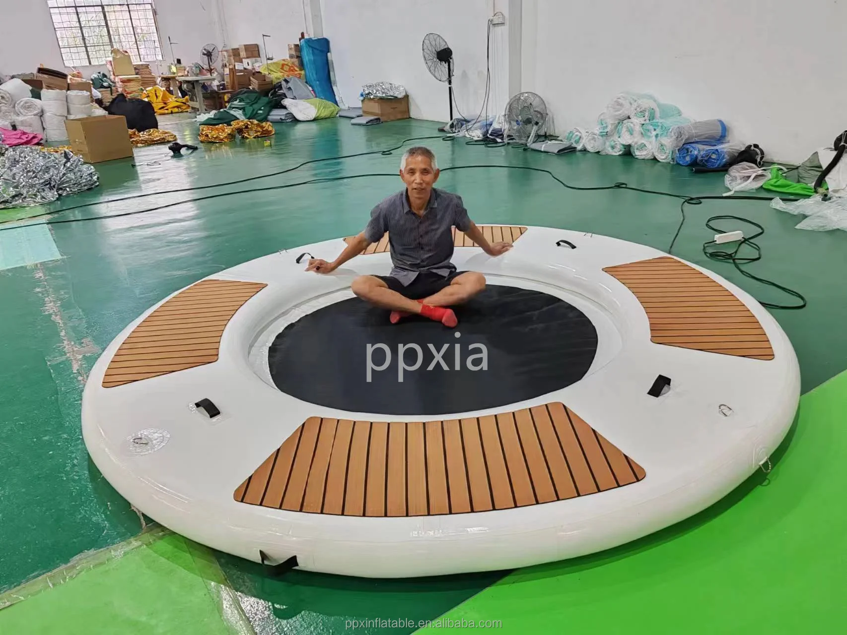 Custom Inflatable Pool Floats Swimming Pool Toys Net Lounger Hang Out ...