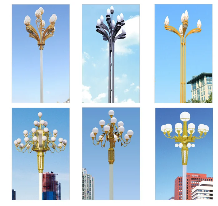 Outdoor Road Square Lamp Scenic Spot Modern Chinese Street Light ...