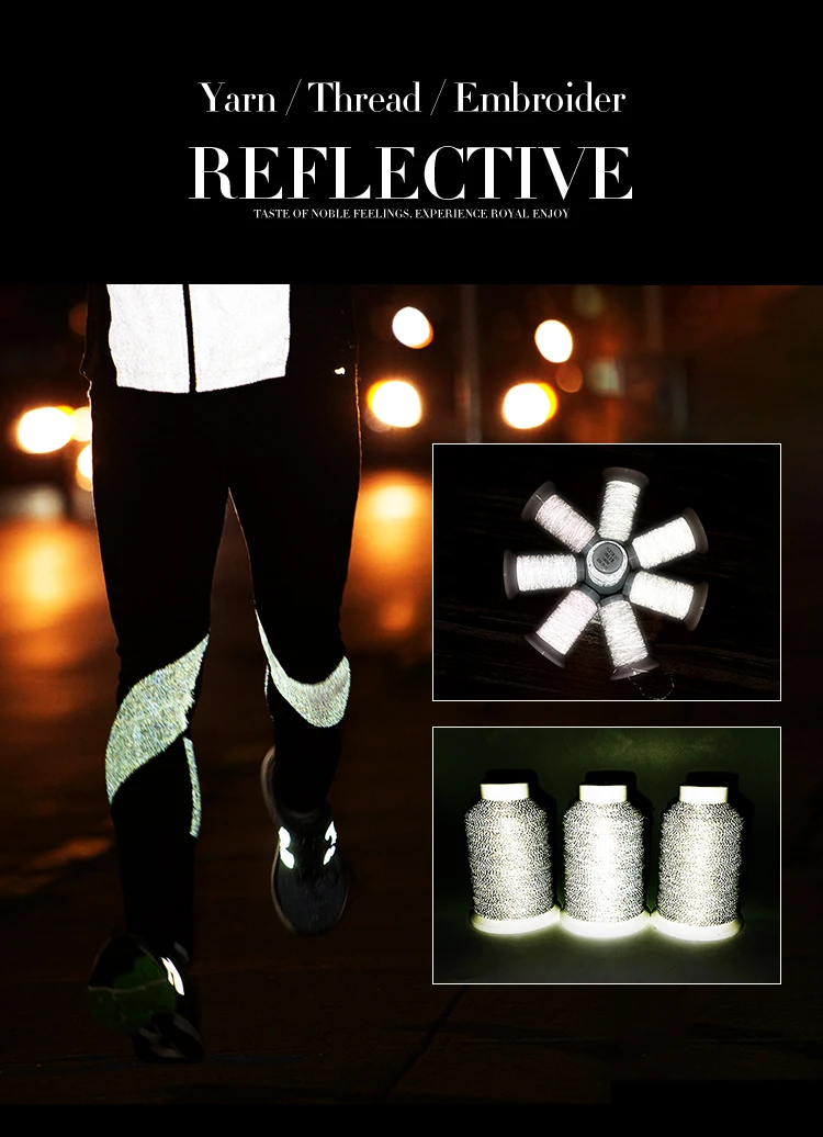 Manufacturer Wholesale Superfine Reflective Embroidery Thread High ...