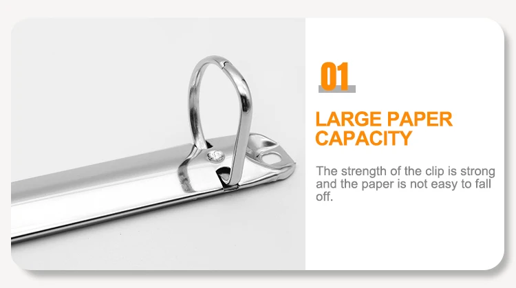 Metal Ring Binder Mechanism with Custom Clips - 25mm D-Ring Binder for ...