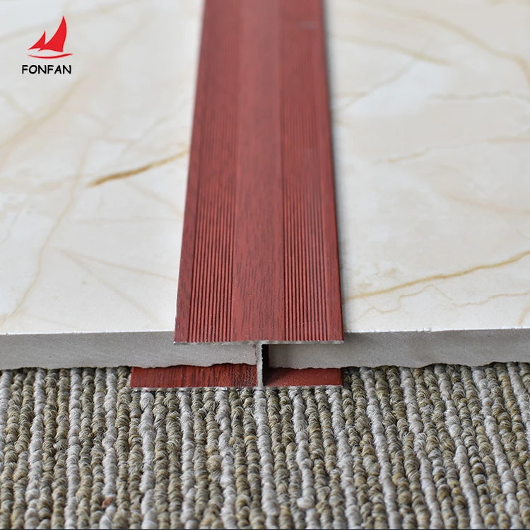 H-joint Cladding Profile - Aluminium Wood Effect Floor Trim