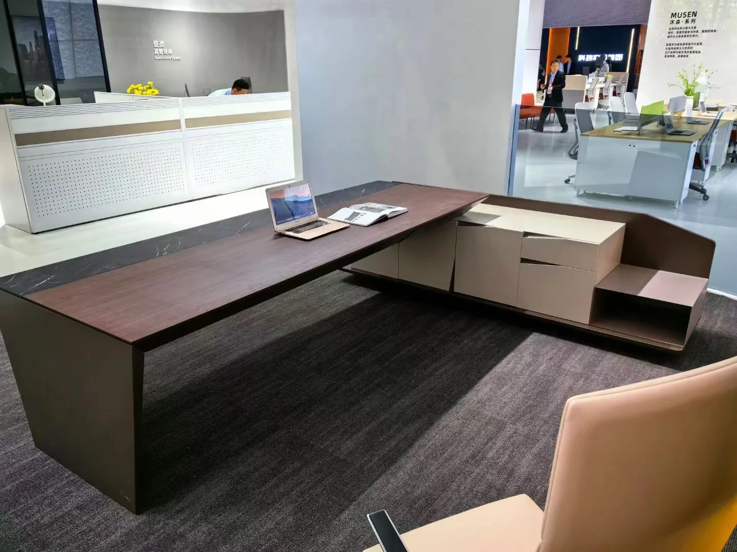Luxury Modern CEO Office Desk - Executive Furniture