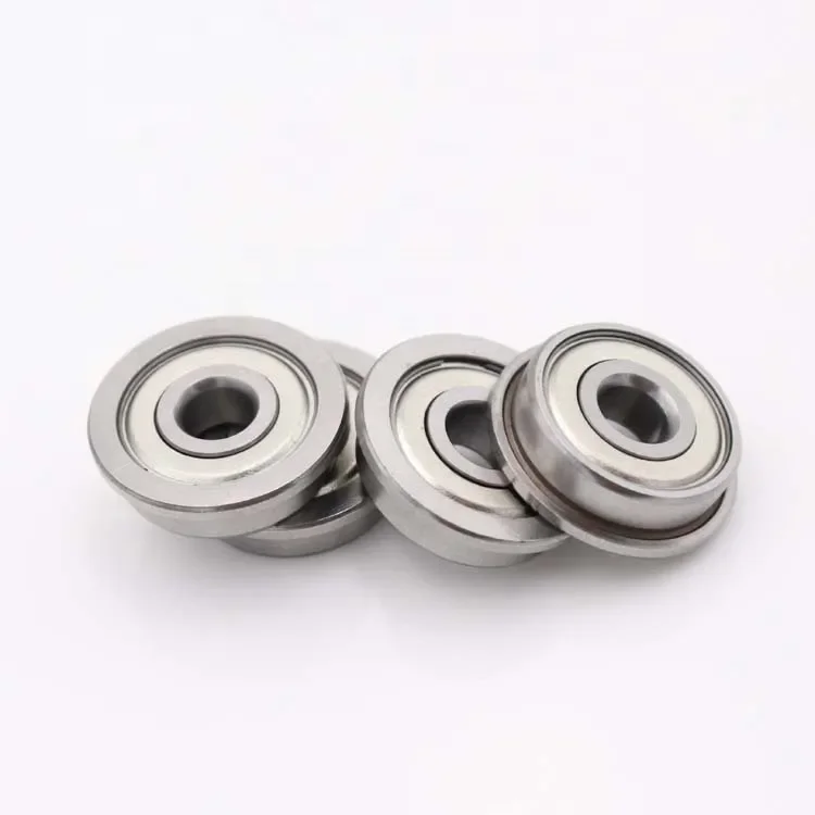 F Series Flange Bearing F623 ZZ Deep groove Ball Bearing Stainless ...