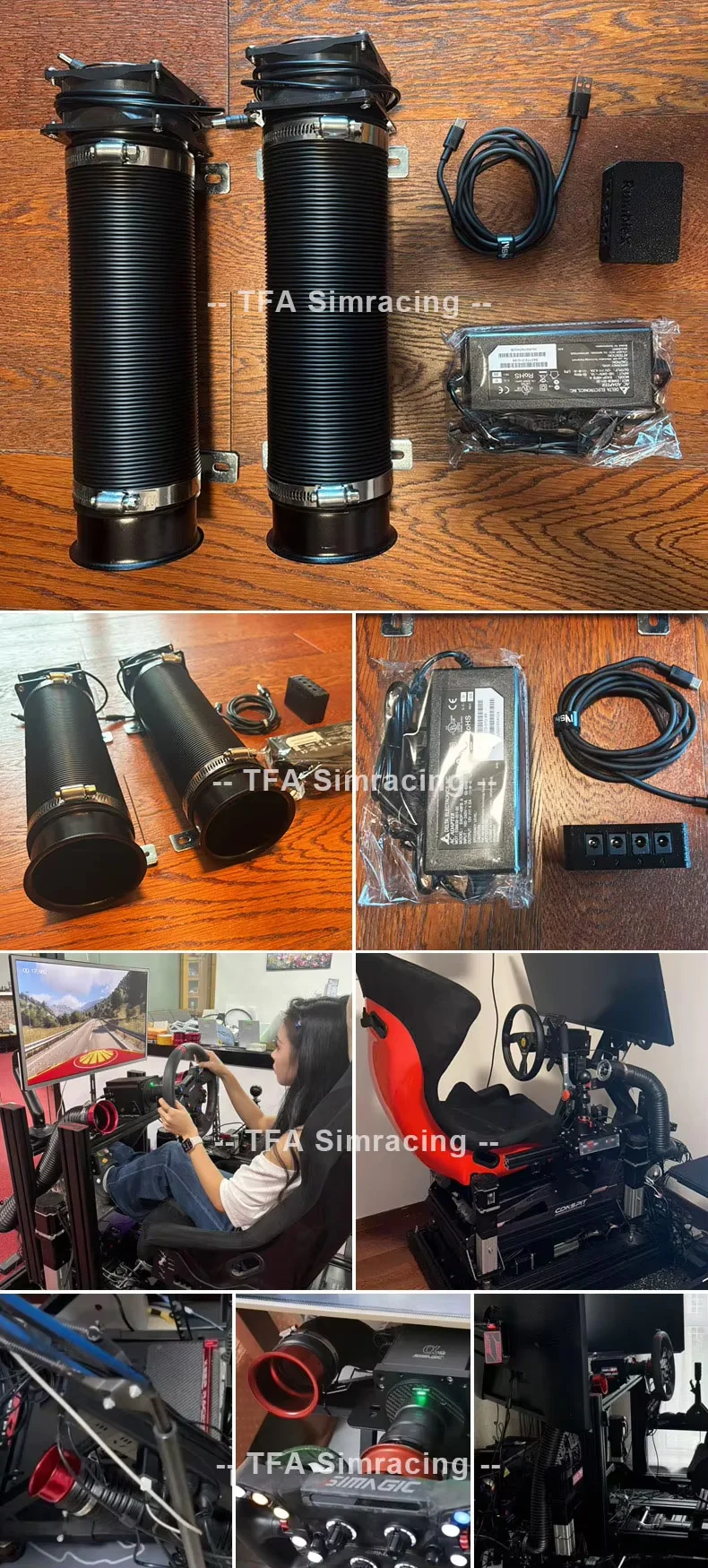 Multiple Player Sim Racing Motion Actuator - 4DOF & 6DOF Motion ...