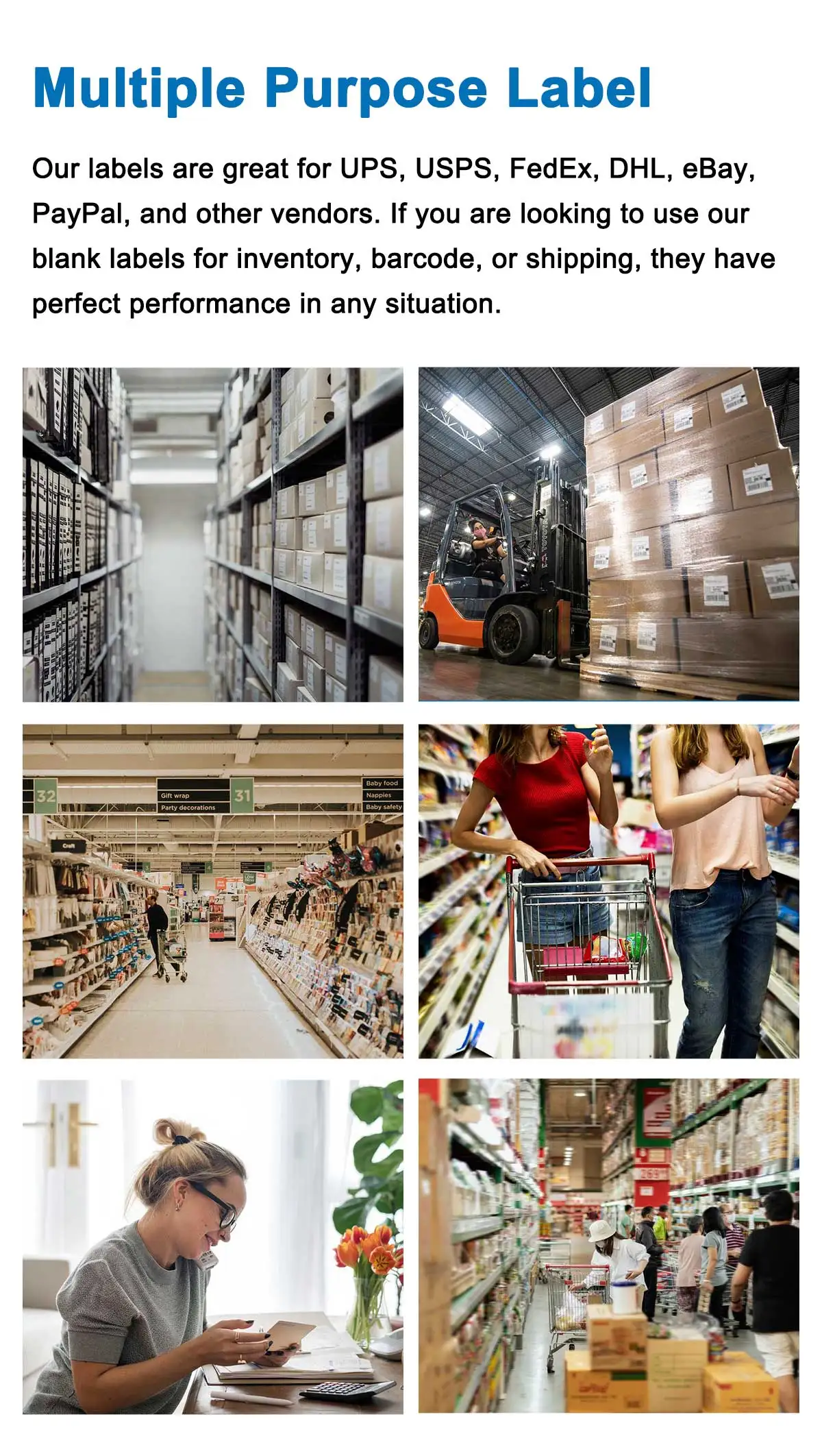 Factory Price White Matte Vinyl Film Synthesis Paper Pp Label For ...