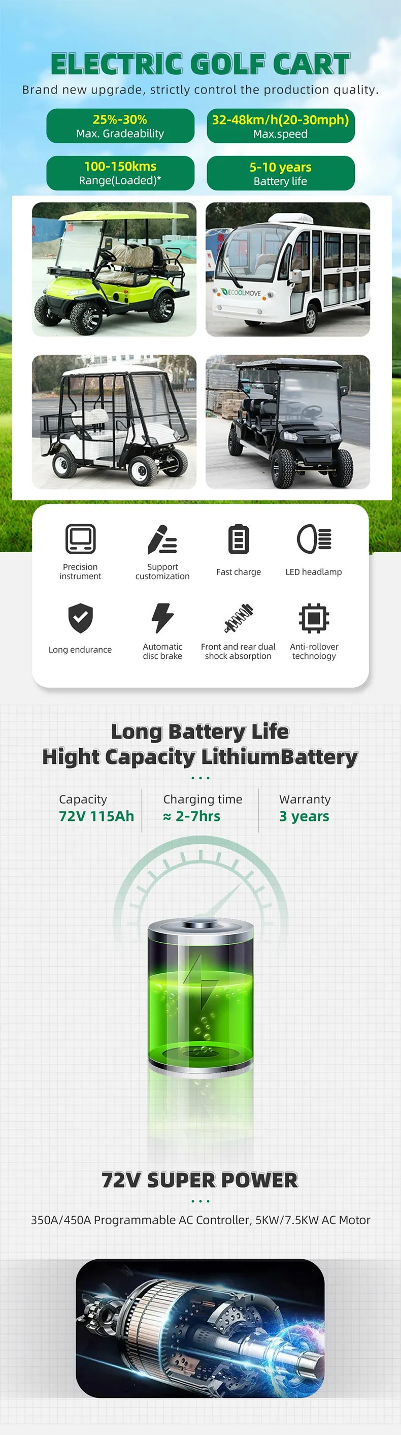 White 10 Seater Enclosed Sightseeing Bus Car Electric Sightseeing Car ...