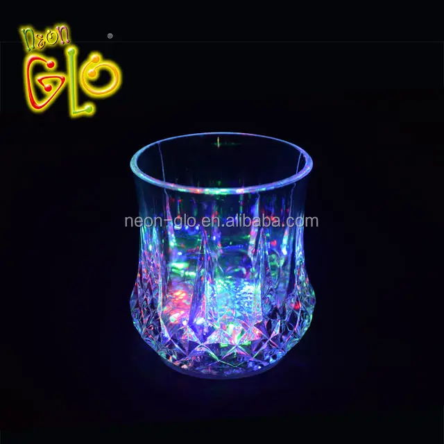 Flash Light Up Cups Multicolor Light Up Drinking Shot Glasses Glowing ...