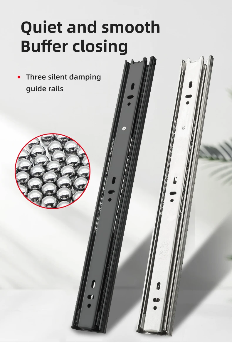 Sliding Tandem Box Type Drawer Full Extension Cabinet Laminated Ball ...