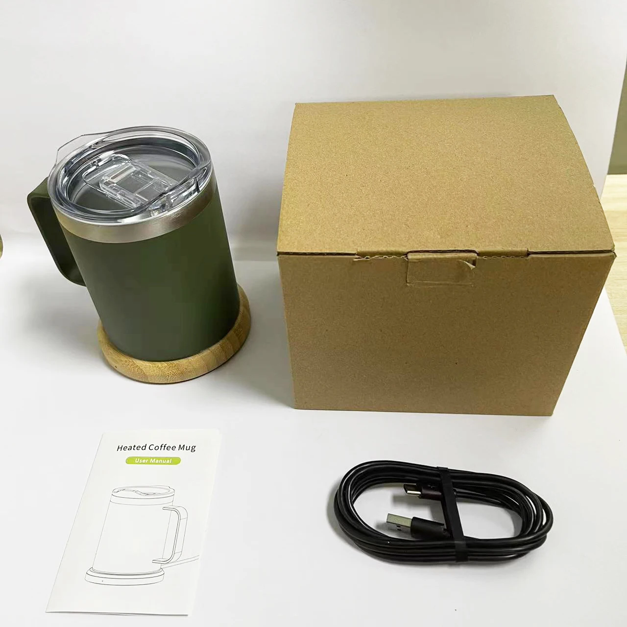 12 Oz Up To 150f/65 Degree Self Heating Heated Stainless Steel Double ...