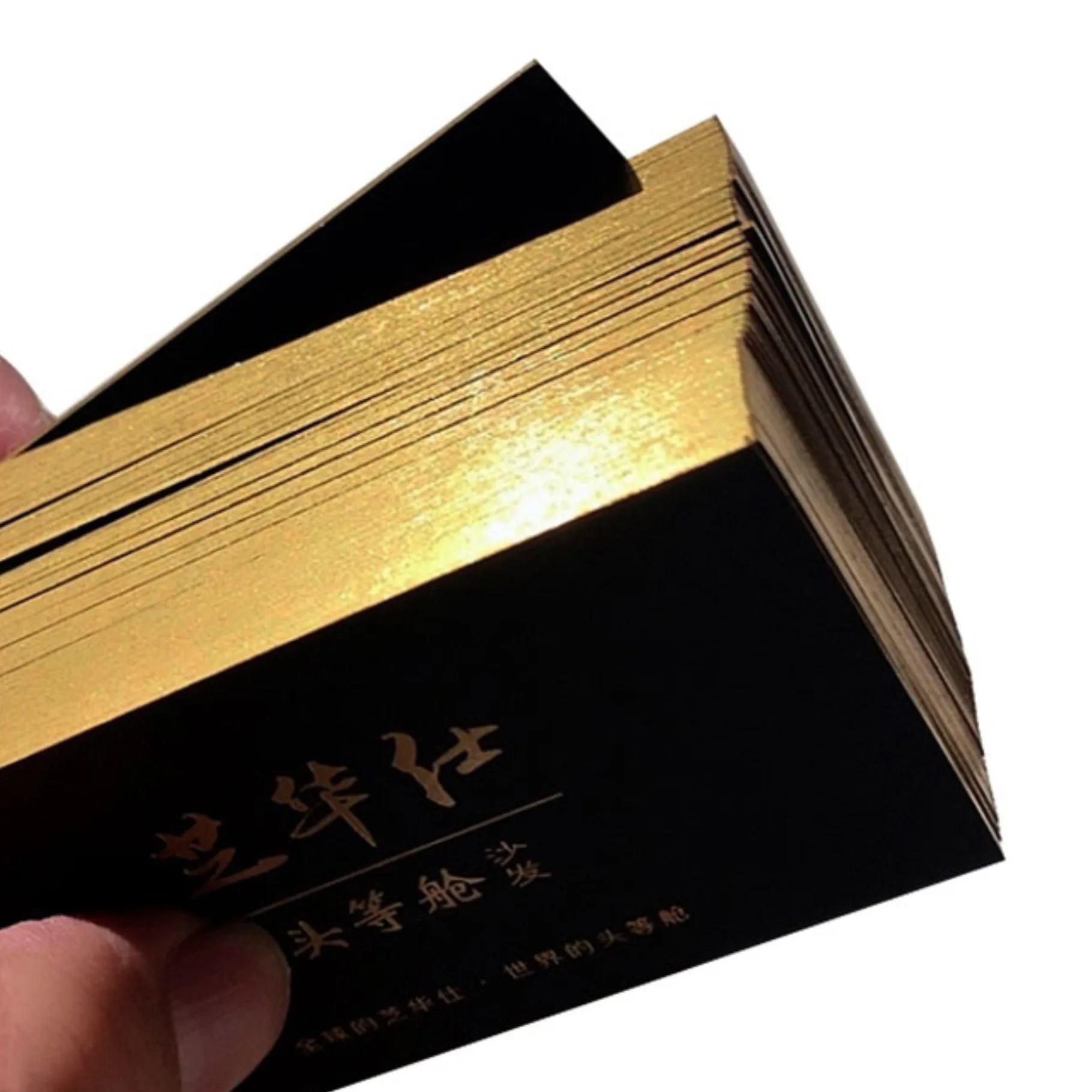 Special paper business card design, printing, pearl paper, high-end ...