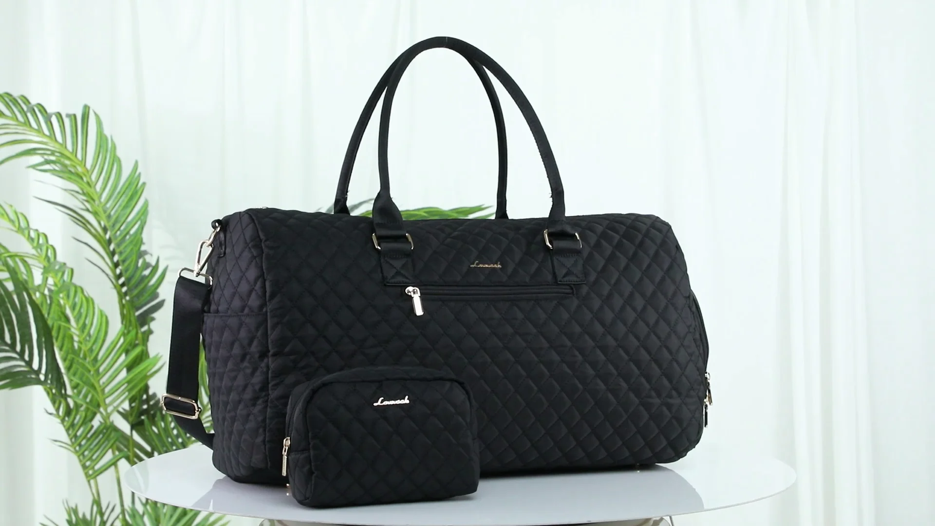 Lovevook 2022 Luxury Designer Quilted Weekender Duffel Bags Men Custom ...