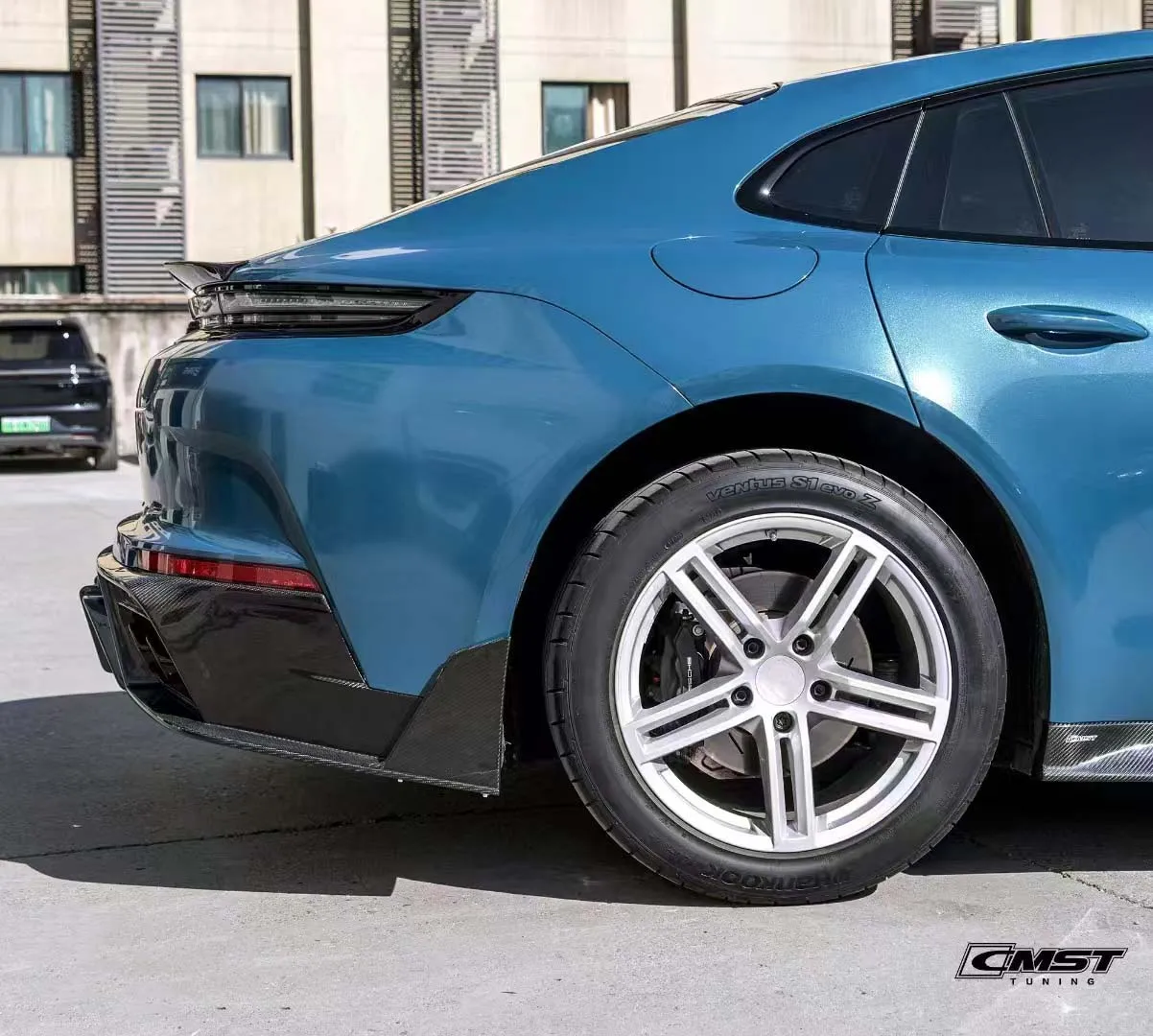 CMST Dry Carbon Fiber Body Kit for porsche Pananmera 976 with Front Lip ...