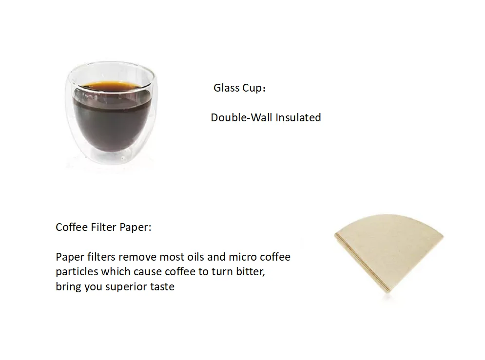 Koffiezetapparaten En Waterkoker Set - Portable Travel Coffee