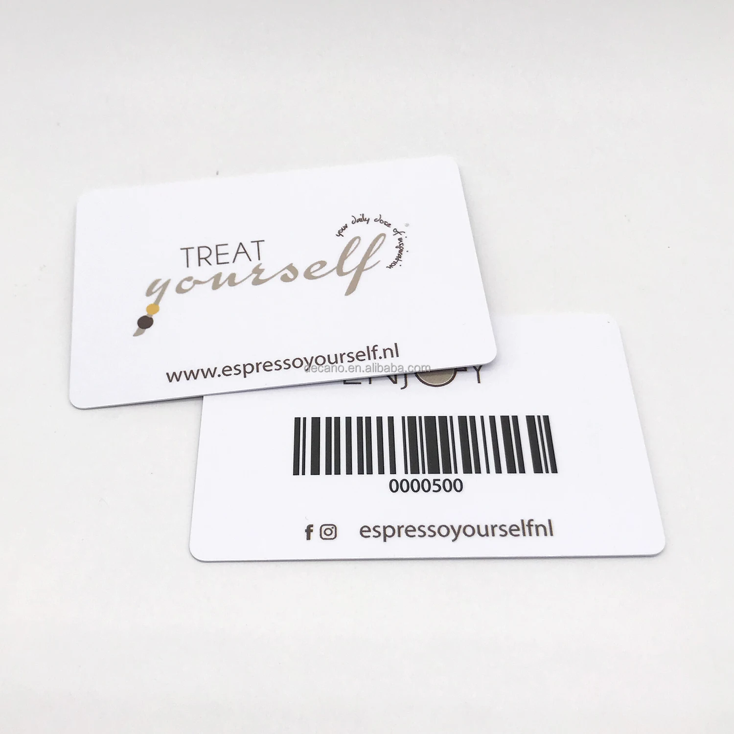 Customized PVC Gift Cards with Paper Card Holders