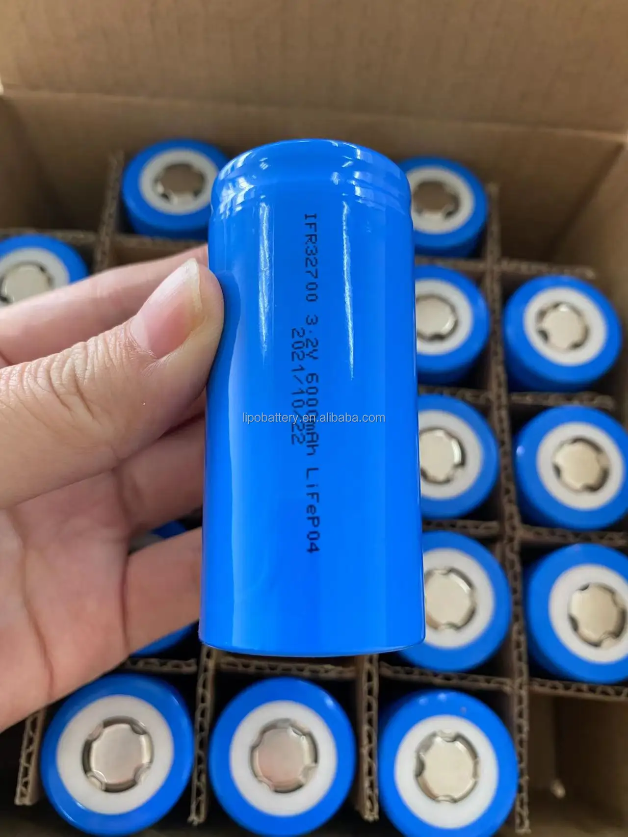 3c 5c Grade A Lifepo4 32650 Ifr32650 Ifr32700 Rechargeable Batteries 32700 Lifepo4 Battery Cell ...
