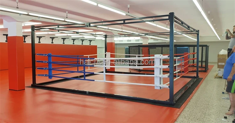 Good Quality Mma Floor Boxing Ring & Professional Stage Elevated Type ...