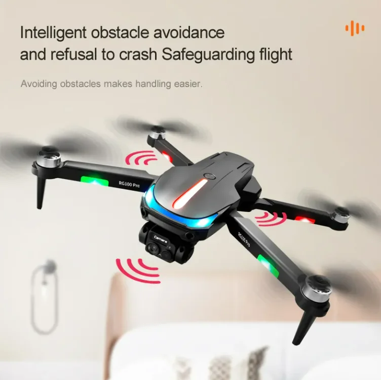 Rg100 Pro Dron 4k Professional Dual Camera Brushless Motor Obstacle ...
