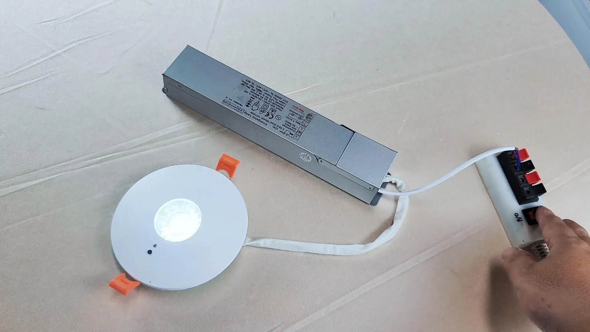 5w Non-maintained Rechargeable Driver Power Supply Ceiling Recessed ...
